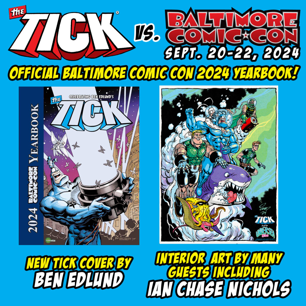 New Limited Edition Issue of The Tick for Baltimore Comic Con - The ...